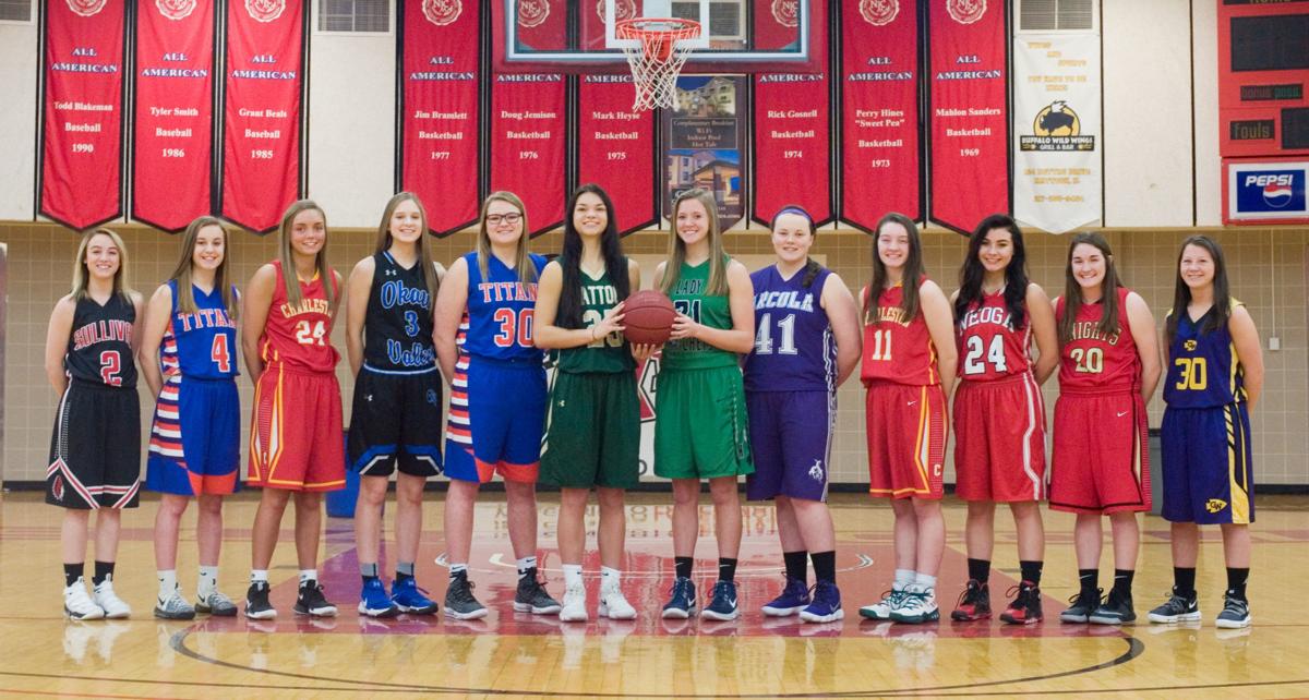 Nine schools represented on Girls All-Area Team