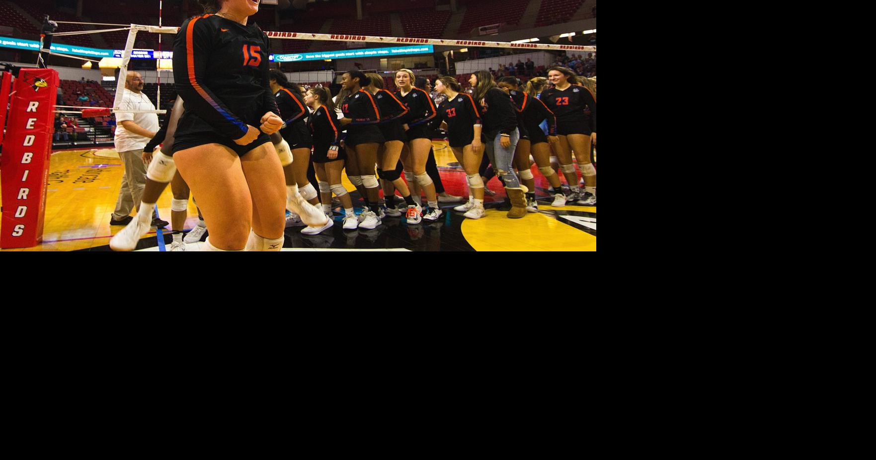 St. Teresa beats Breese Mater Dei to claim the first state volleyball ...