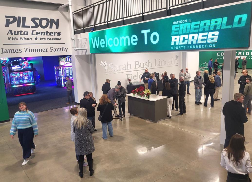 Emerald Acres Sports Connection fieldhouse opens in Mattoon