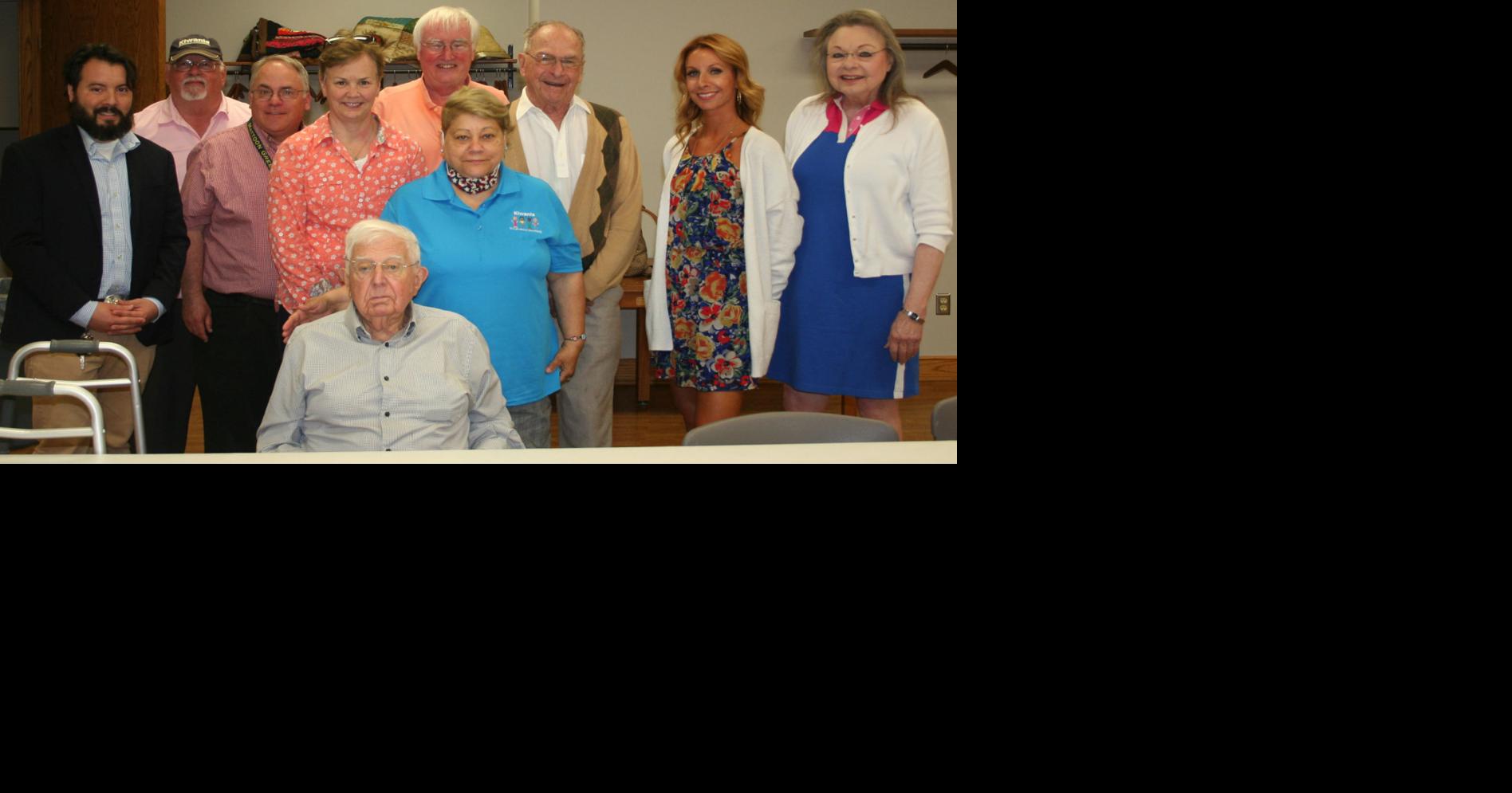 Mattoon Kiwanis celebrates Ken Wooddell’s 95th birthday