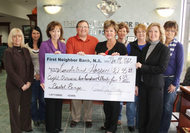 First Neighbor Bank fundraiser supports Lincolnland Hospice