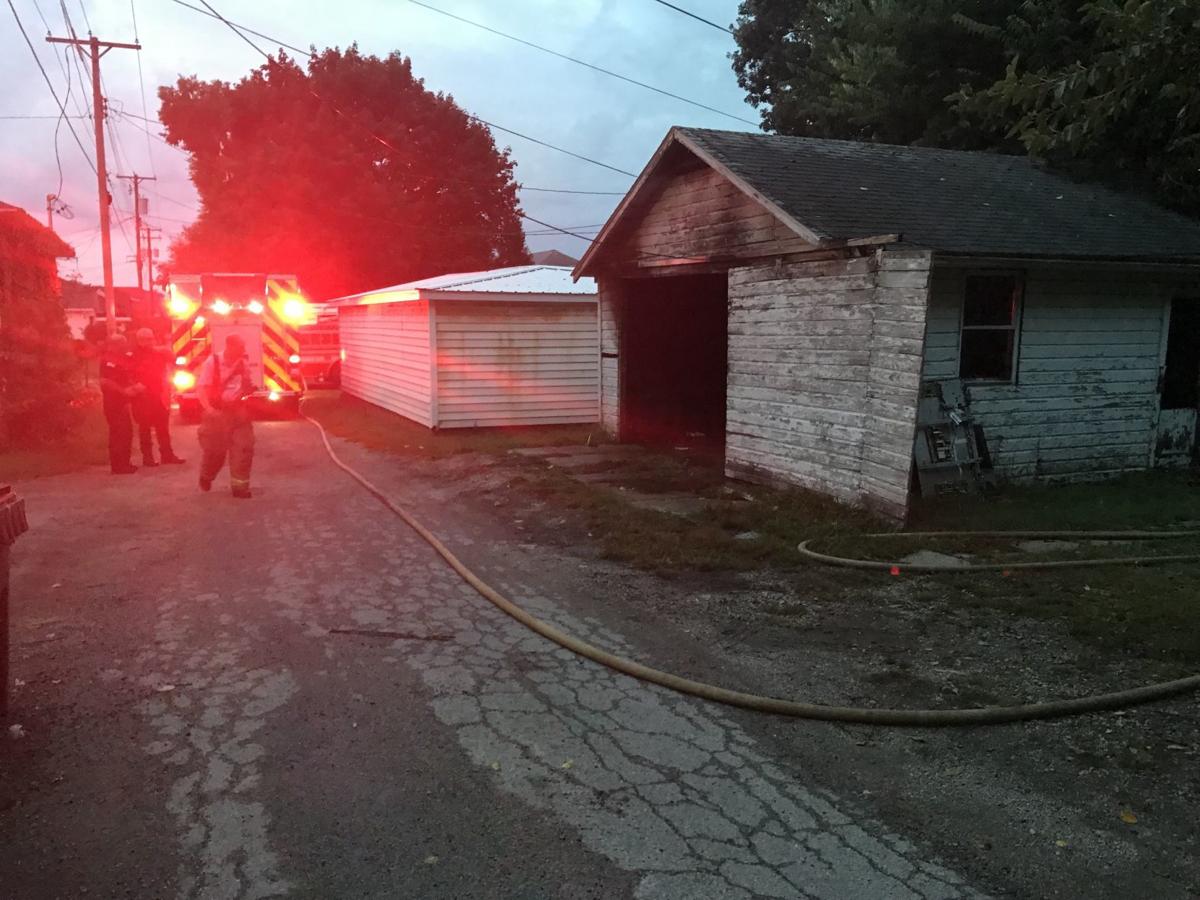 Firefighters respond to garage fire