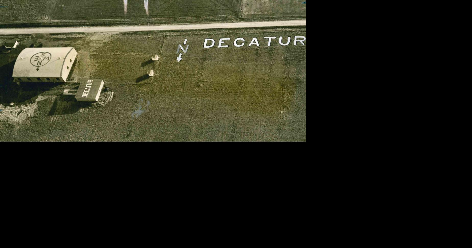 History photos: Decatur Airport and aircraft
