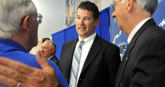 Michael shows his emotions about EIU job
