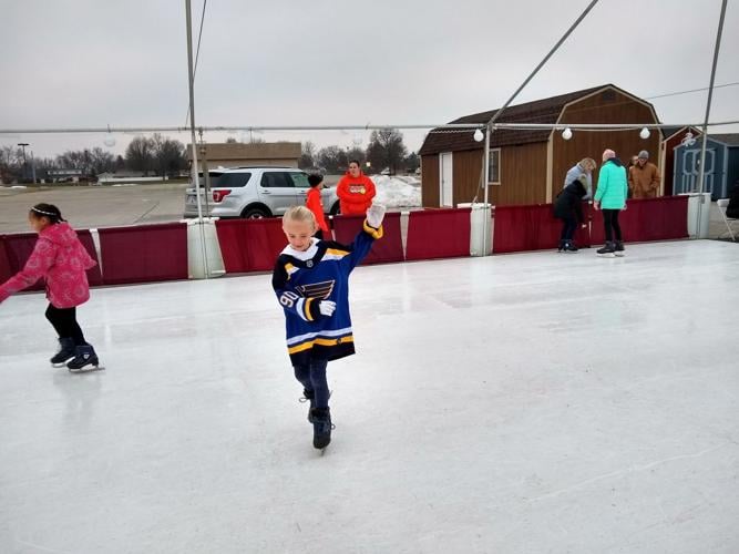 SKATING THE HOLIDAY AWAY; Mattoon's Cross County Mall hosts outdoor ice ...