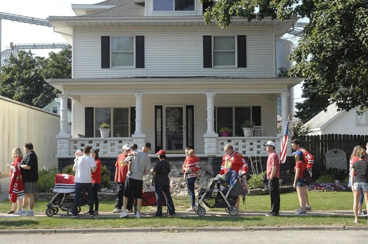 Chicago Blackhawks hold centennial red-carpet celebration