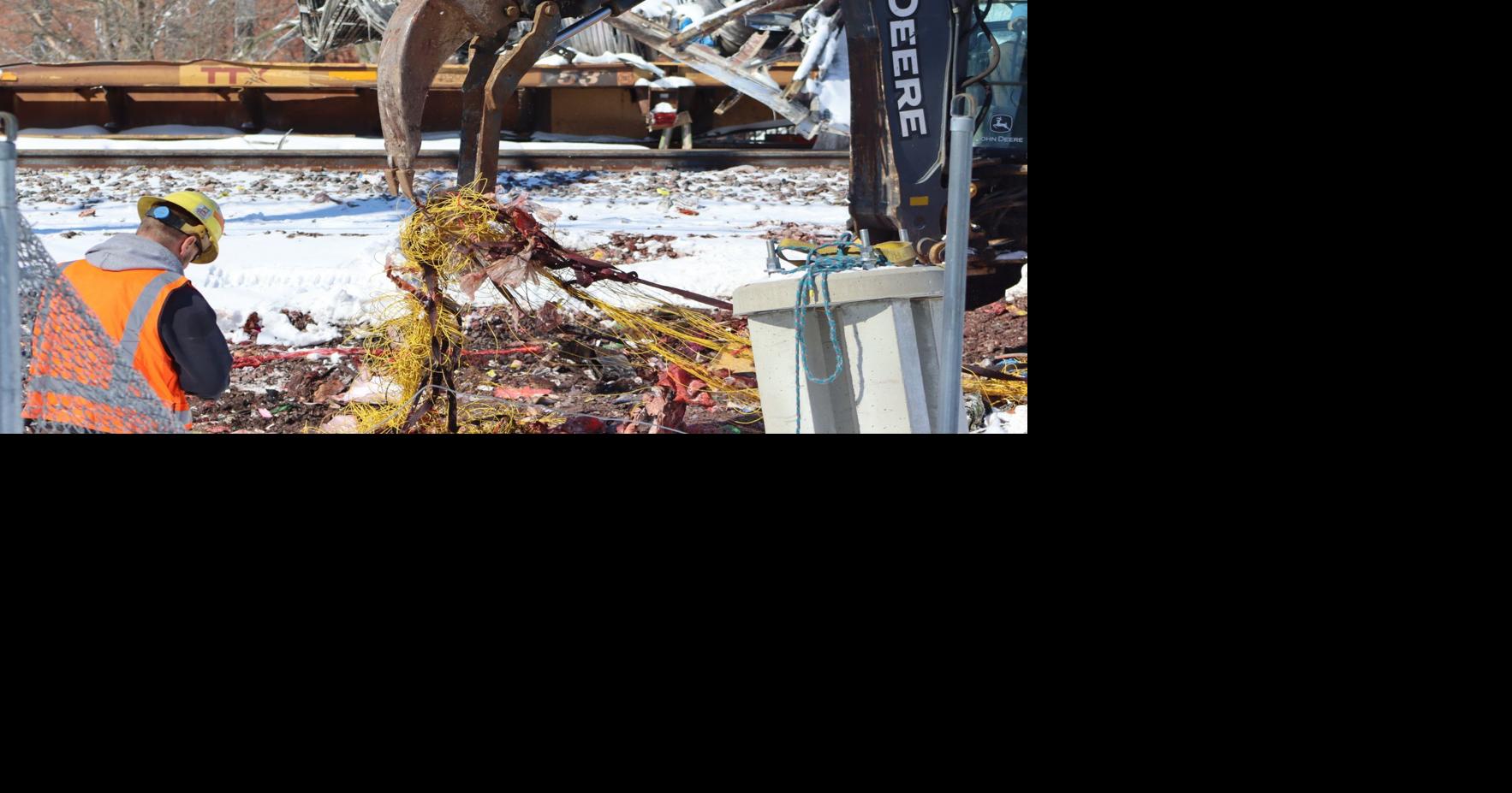 New details released on Normal train derailment debris