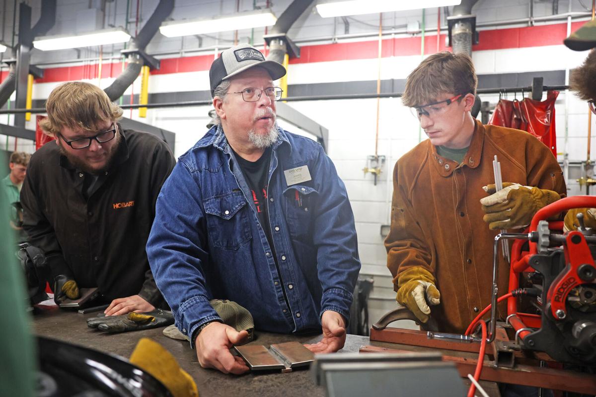 Photos: Lake Land's first-ever high school welding competition