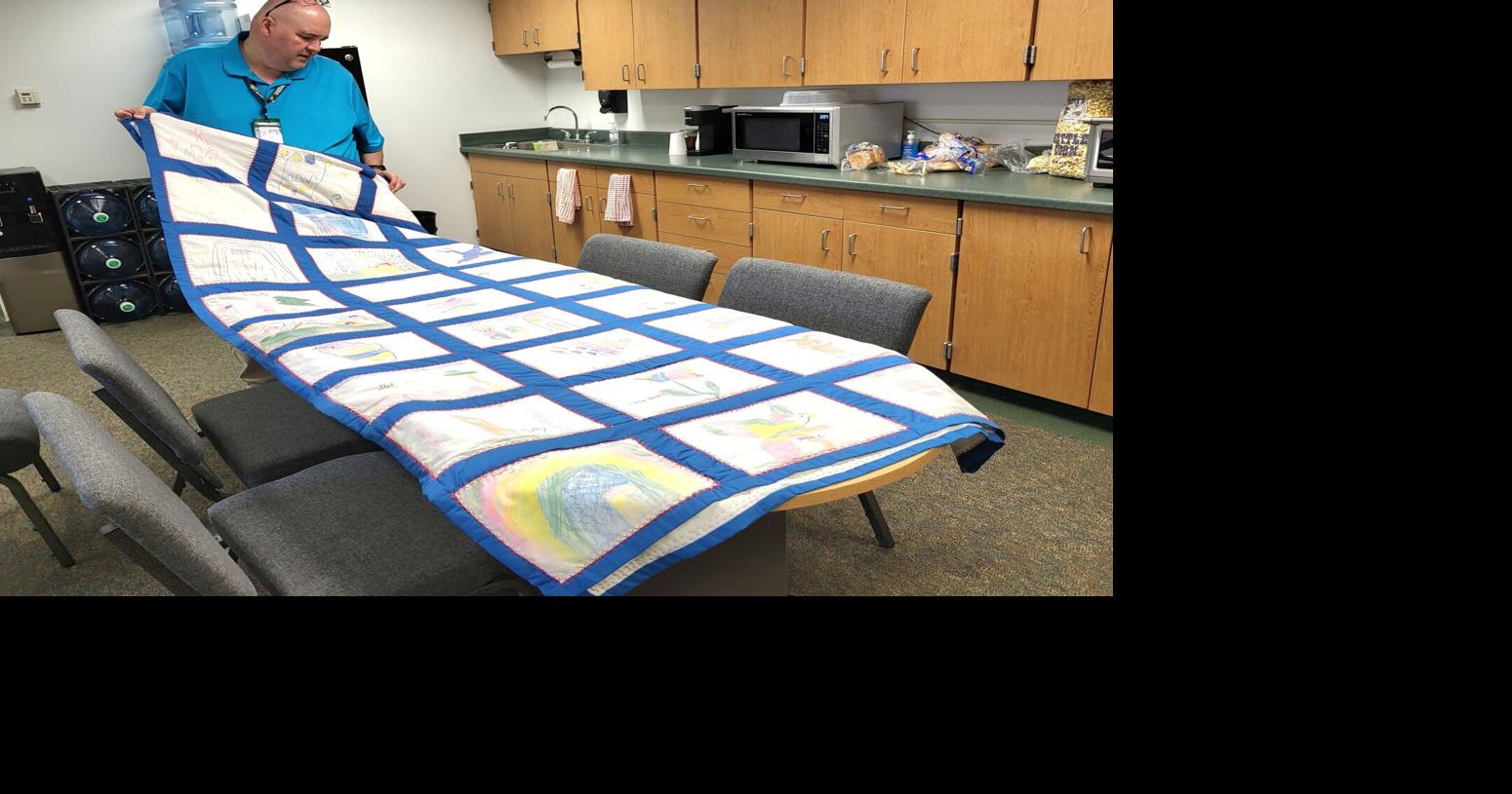 Student-made quilt from former Columbian School to be displayed at ...