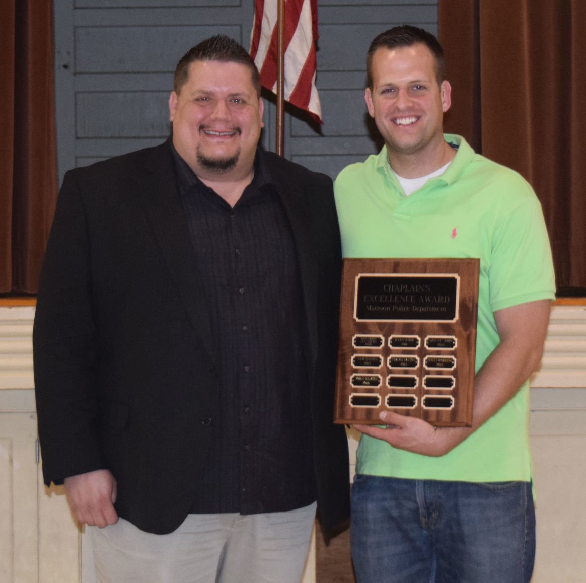 Mattoon police officers Kull, Hedges honored