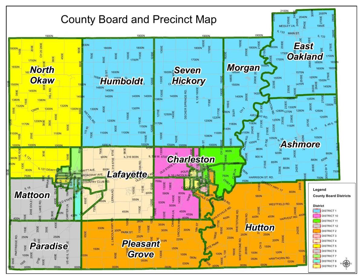 Coles County Board Districts