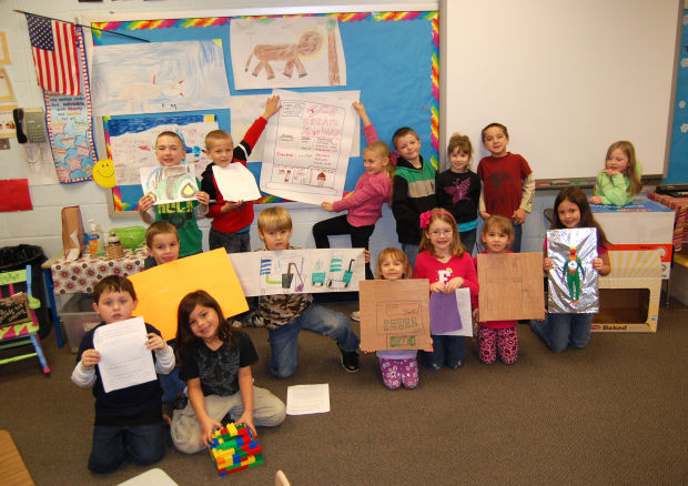 First-graders create inventions