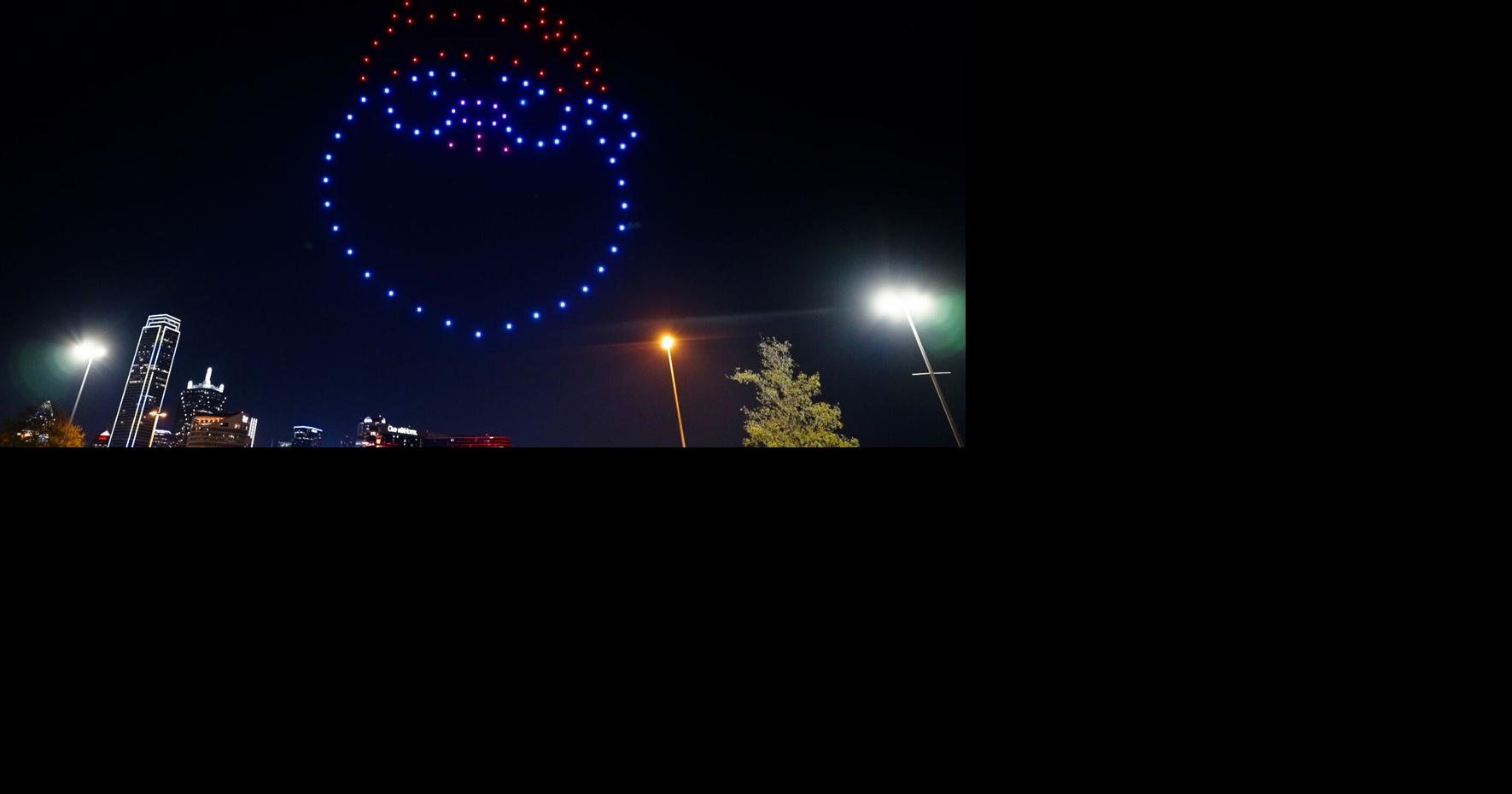 Downtown Christmas features drone show, lighted parade