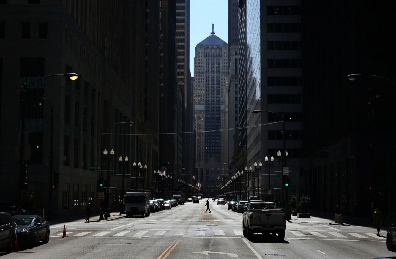 PHOTOS: Empty Chicago streets amid the coronavirus threat