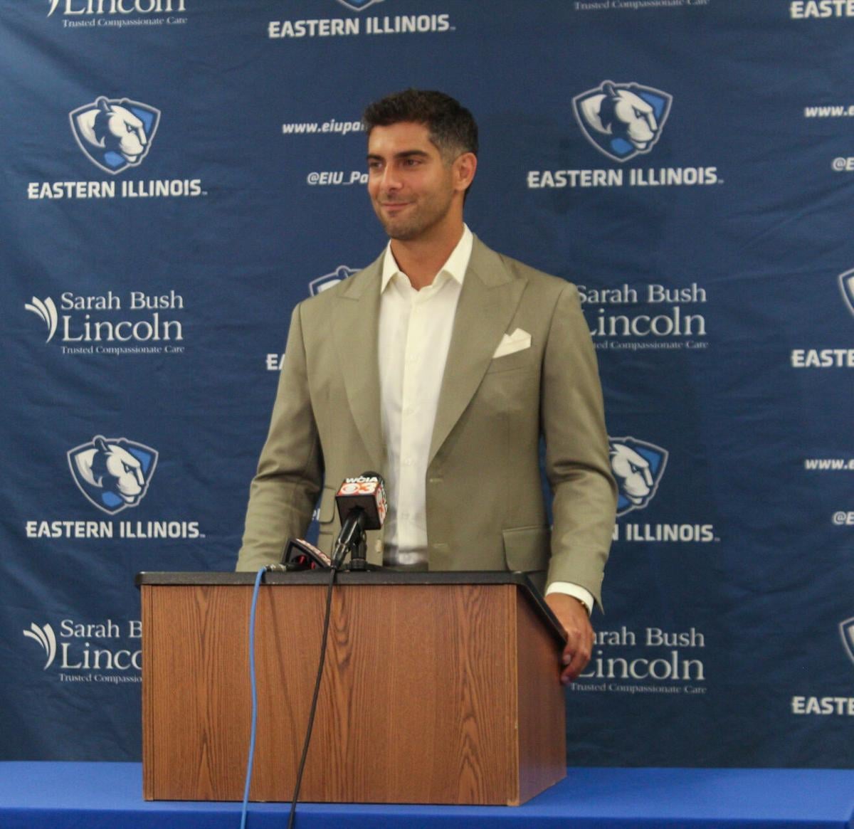 Jimmy Garoppolo leaning on EIU experiences as NFL QB