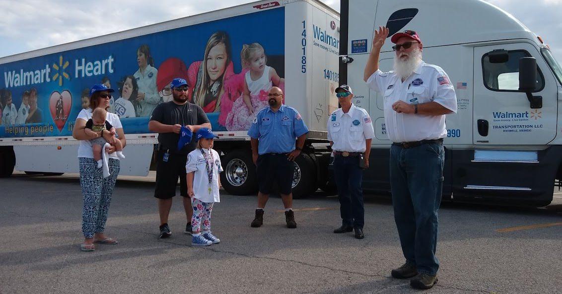 Walmart Heart convoy celebrates Charleston girl who underwent heart surgery