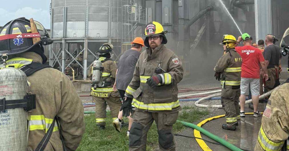 Conveyor belt blamed for fire at Primient grain elevator near Mattoon
