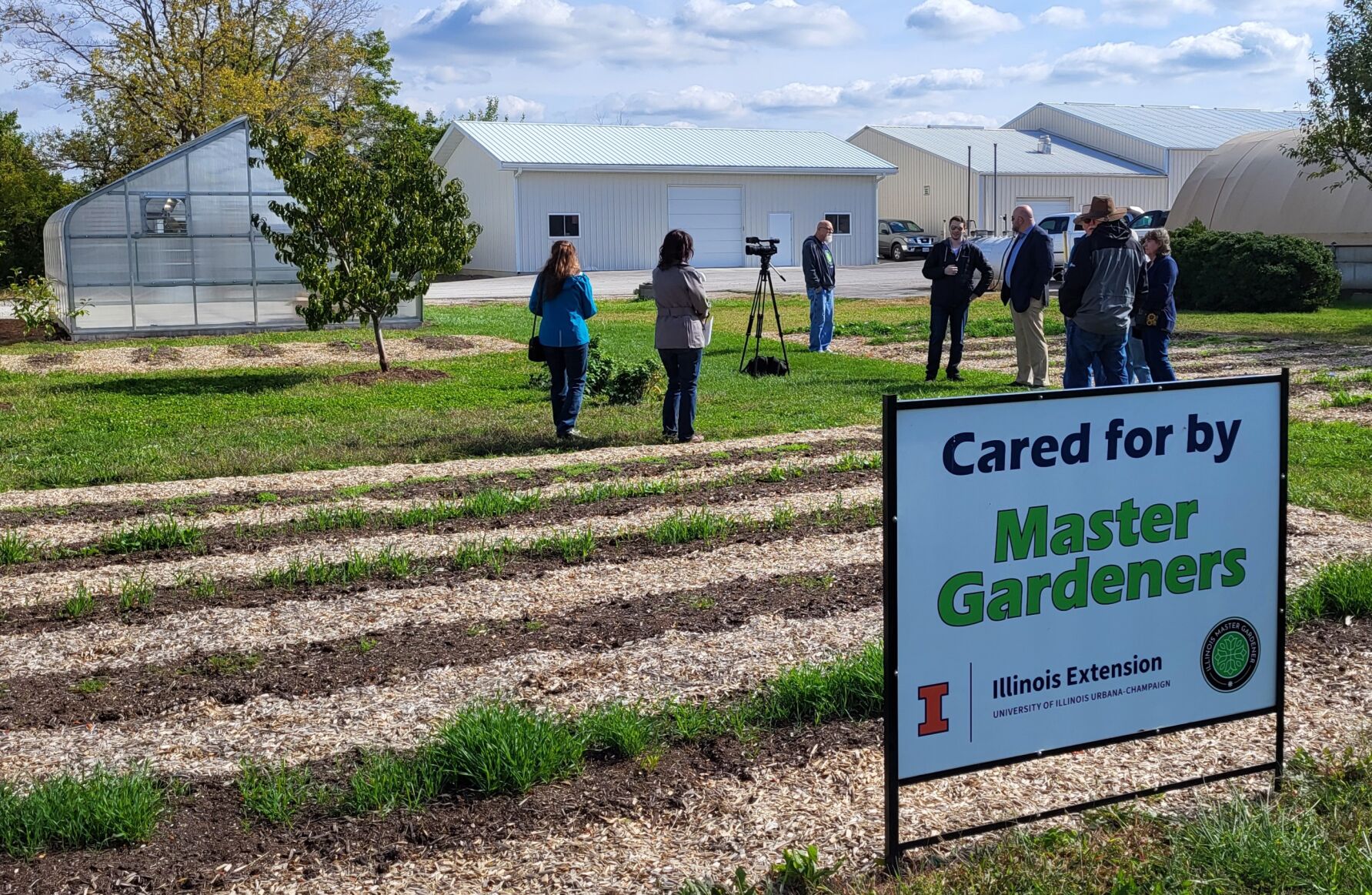Master Gardeners, Sarah Bush Lincoln open new greenhouse