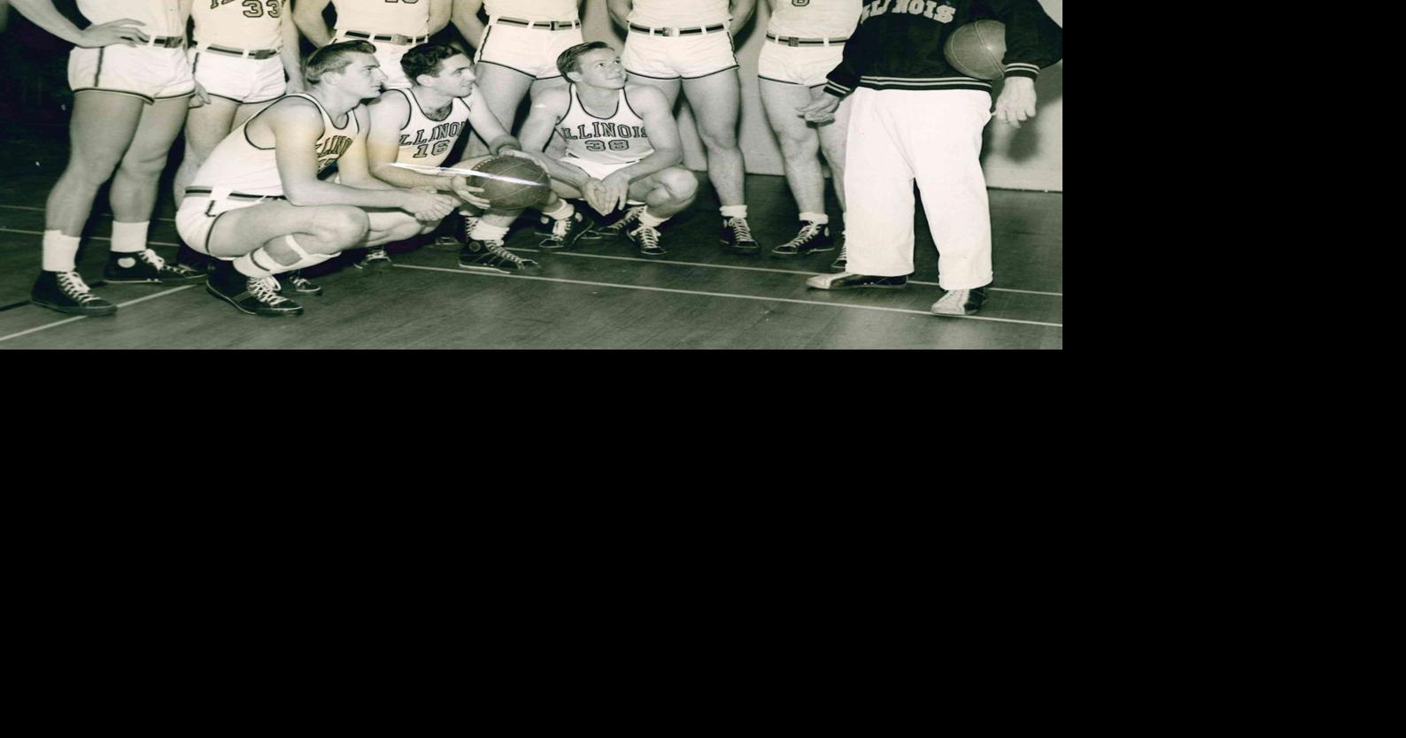 Illinois basketball uniforms through the years