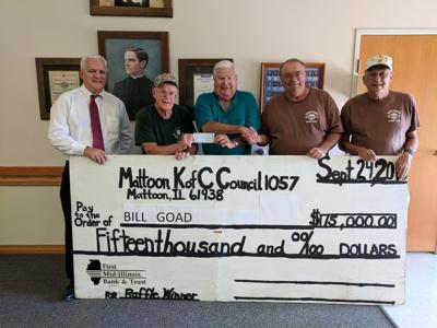 41st Knights of Columbus Fall Raffle winners announced