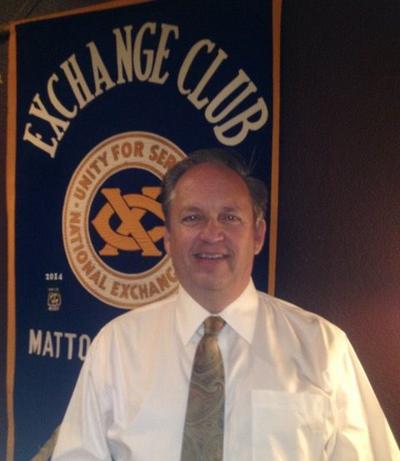 Keith Summers is guest speaker at Exchange Club meeting