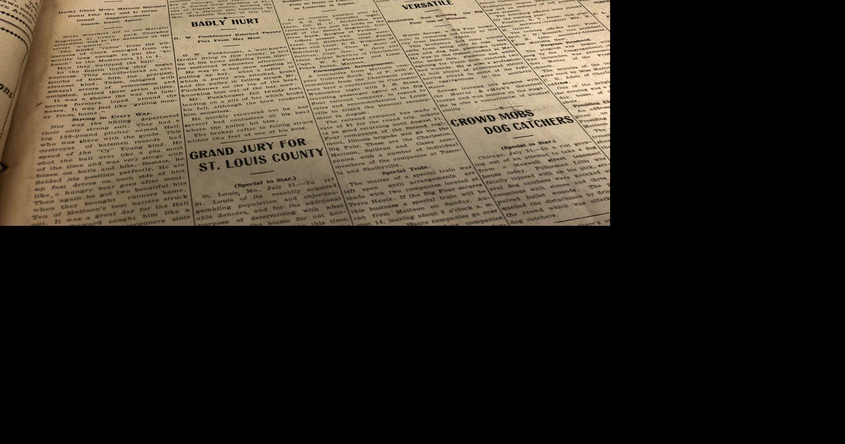 Glancing Back for Jan. 31: Robber threatens to blast Ashmore bank with ...