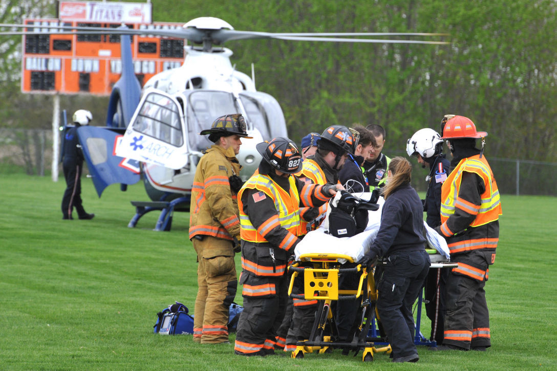 Air transport expedites trauma treatment