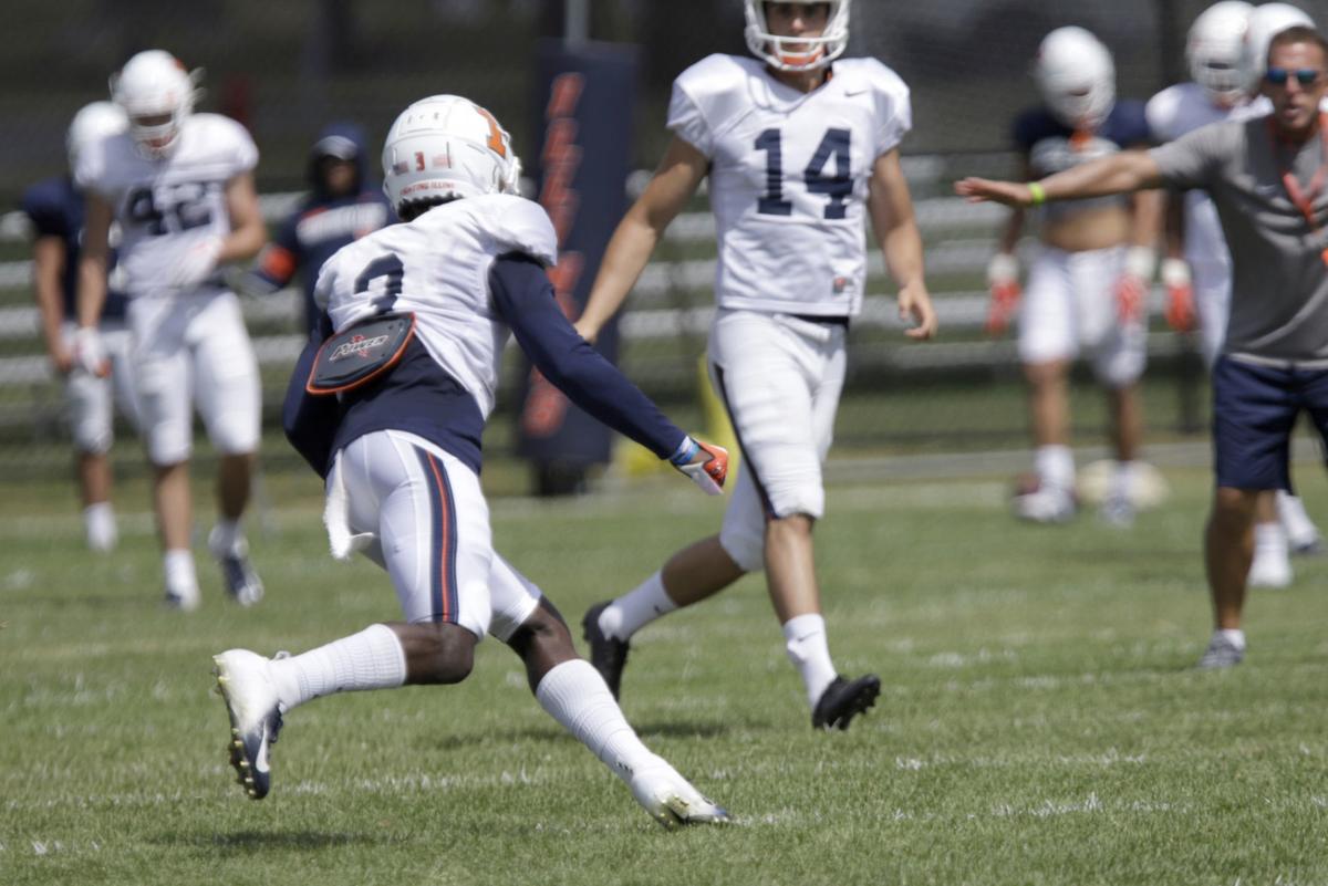 Marquez Beason suffers injury at Illinois football training camp