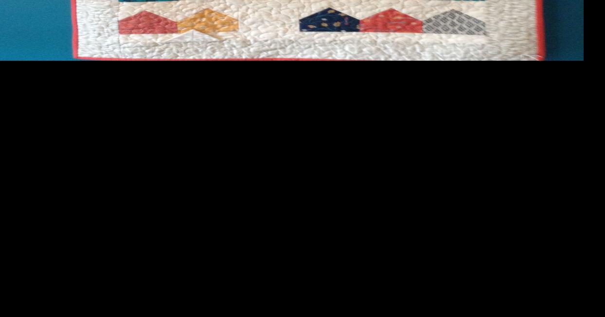 Jamie Willis quilts on display at Common Grounds
