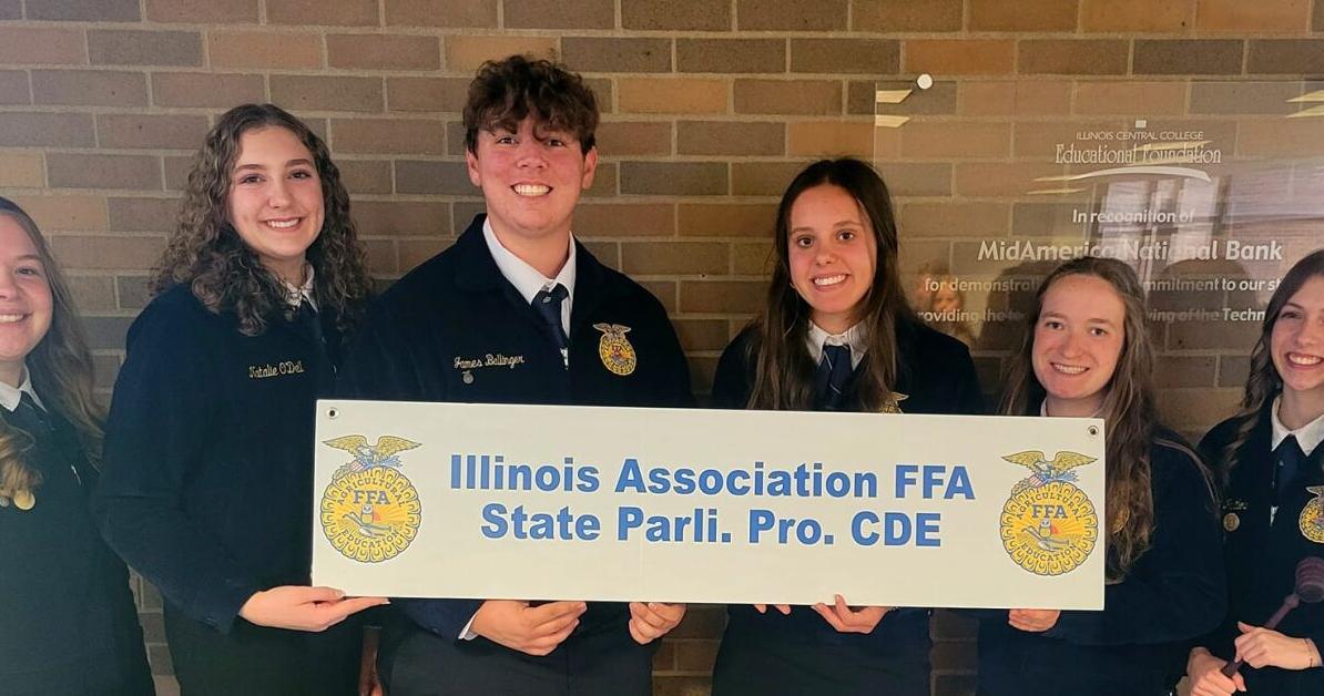 Neoga FFA students participate Parliamentary Procedure Competition