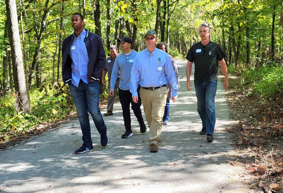 New hiking, bicycling trail opens at Fox Ridge State Park