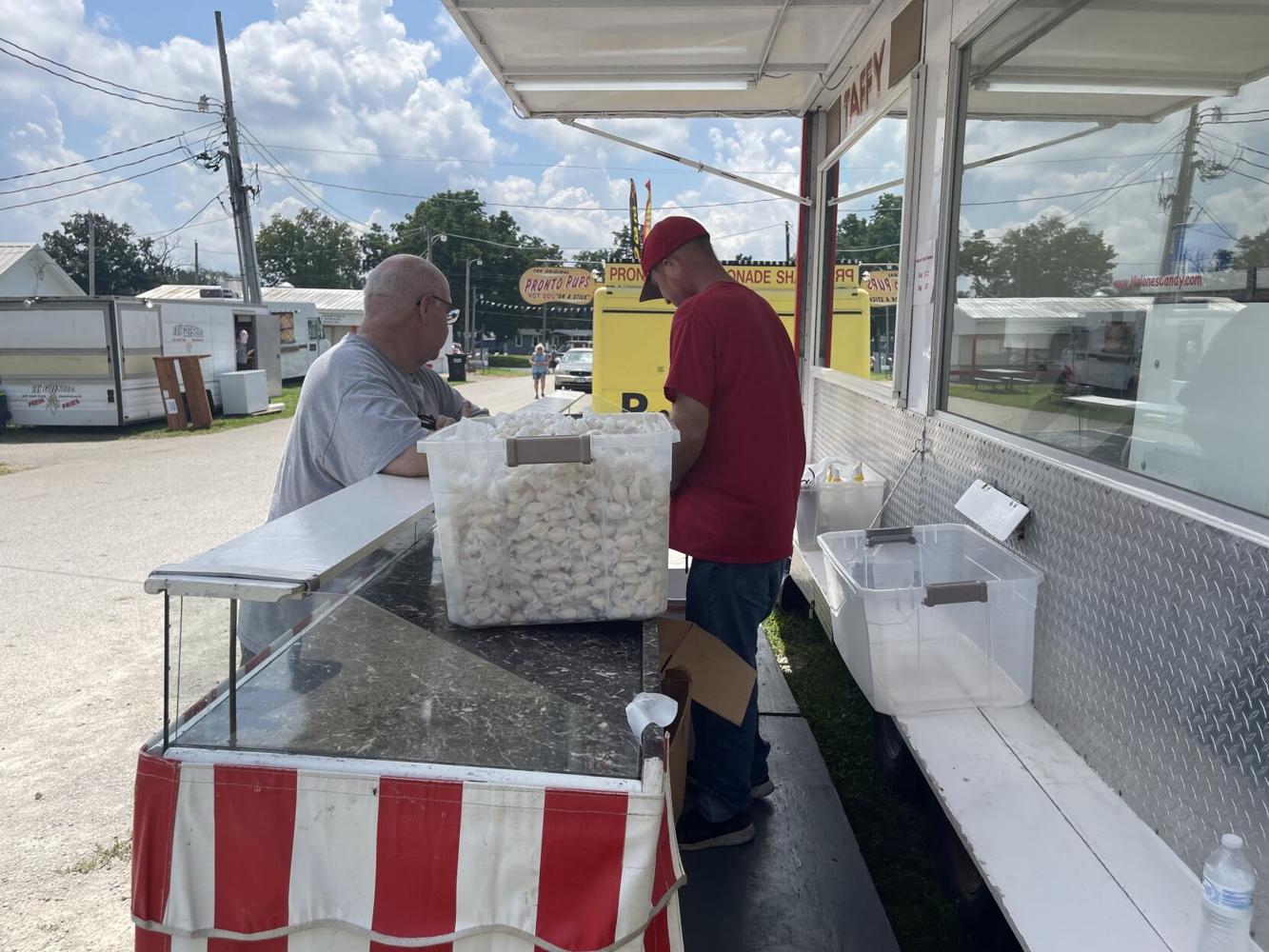 Malone's Taffy carries on sweet tradition at Coles County Fair