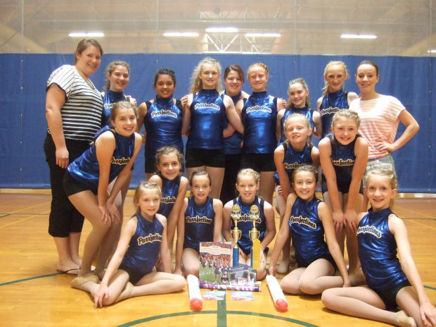 MMS Purrfections honored during dance camp at EIU campus