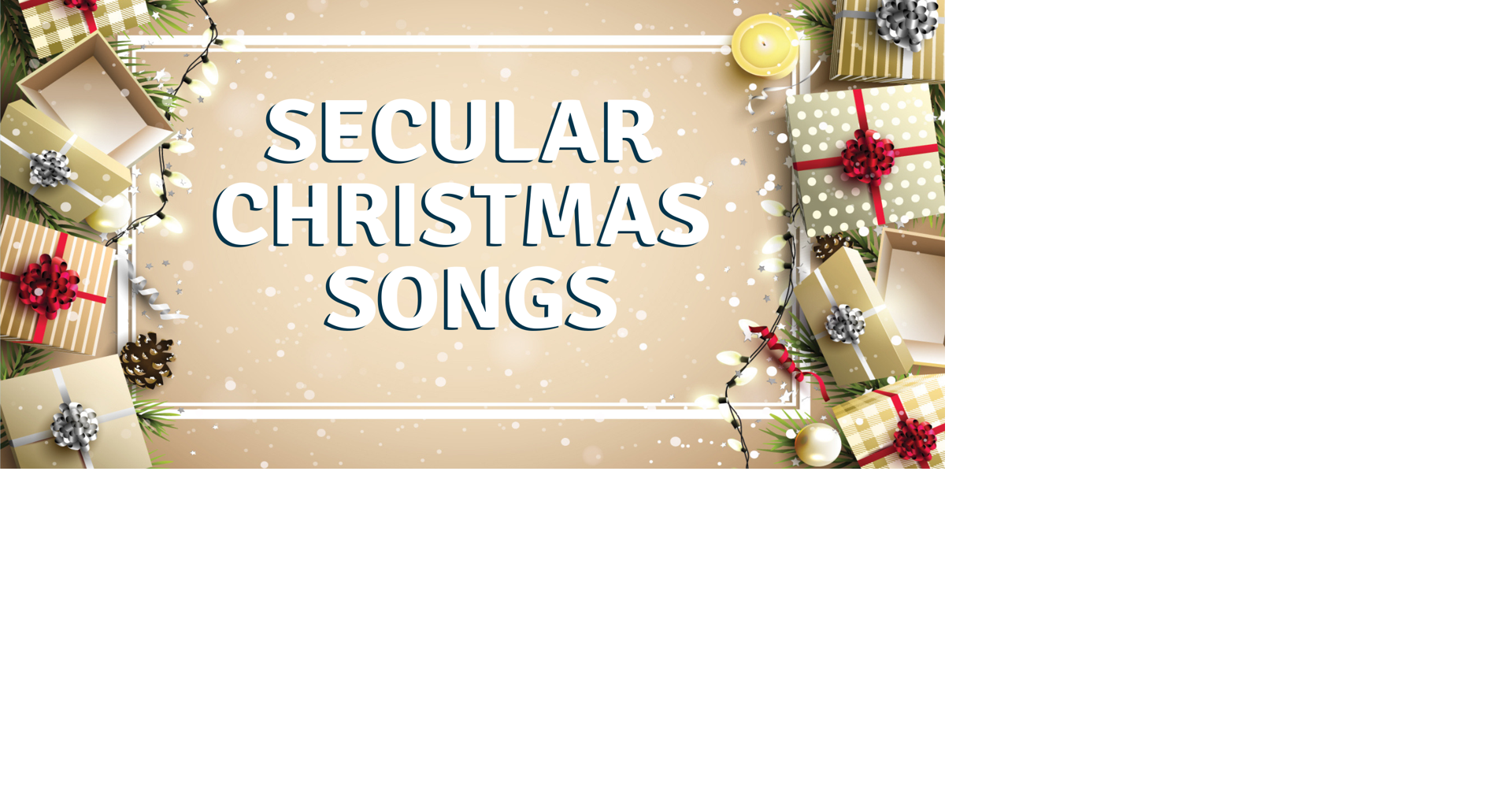 20 great secular Christmas songs