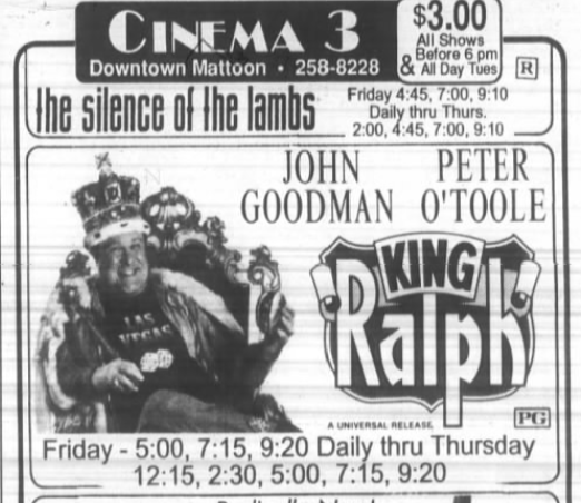 THE THROWBACK MACHINE: The Queen is (still) dead. Long live King Ralph!