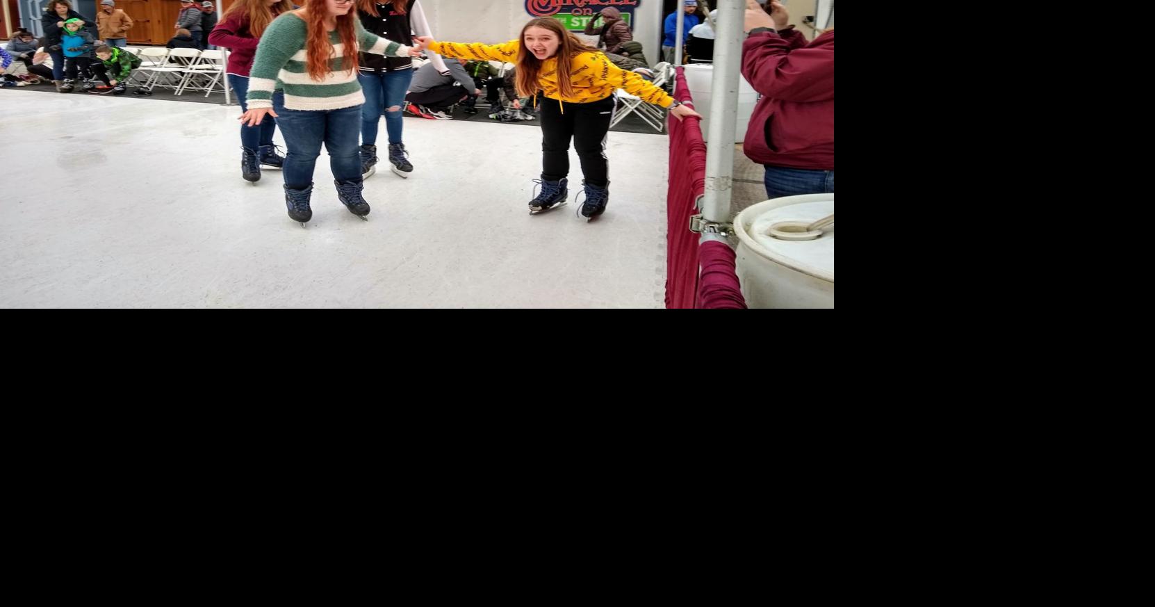 SKATING THE HOLIDAY AWAY; Mattoon's Cross County Mall hosts outdoor ice ...