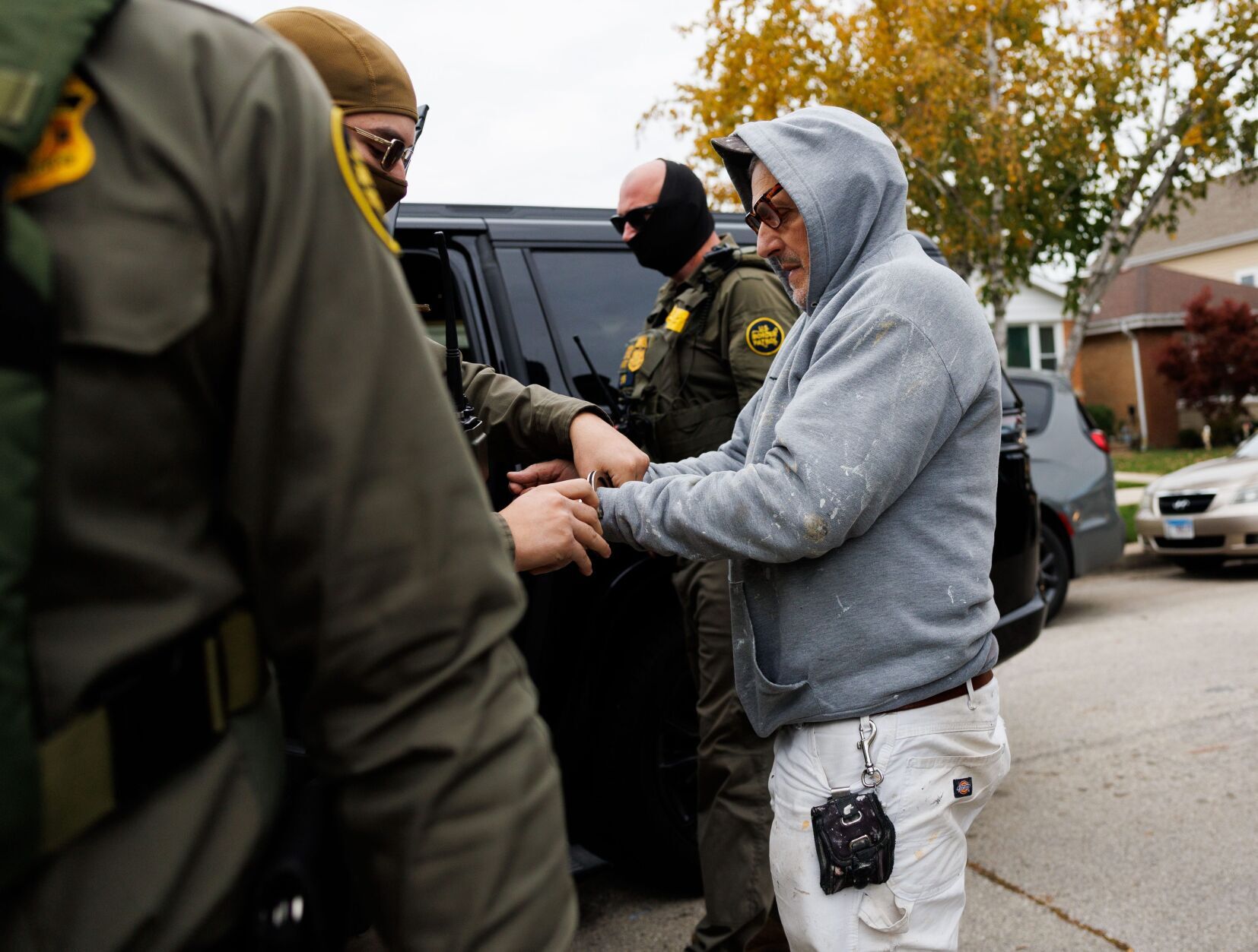 Feds detained almost 1,900 immigrants in the first half of Operation Midway Blitz. Most had no ...