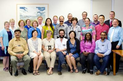 International librarians visit Eastern Illinois University Booth Library