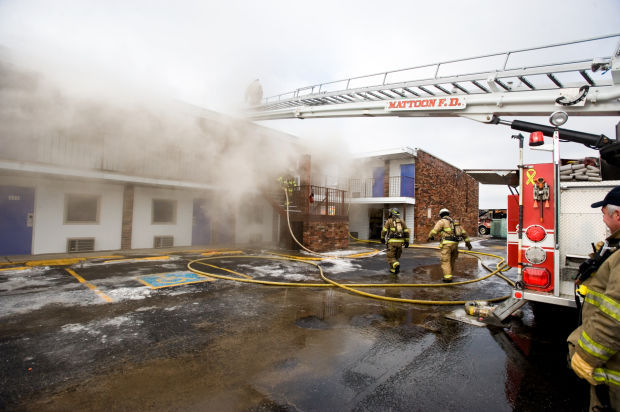 Fire damages several rooms in Mattoon Motel 6