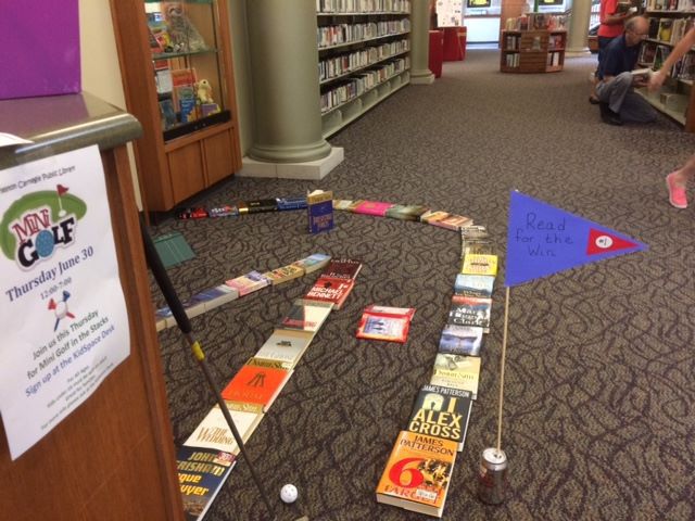 Mini-golf courses to sprawl across the Charleston library
