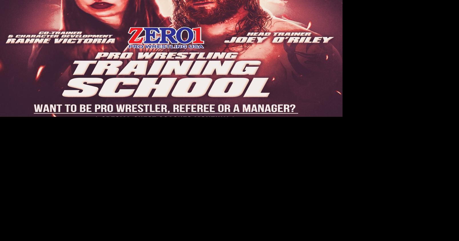 Zero1 Wrestling to hold pro wrestling training school tryouts