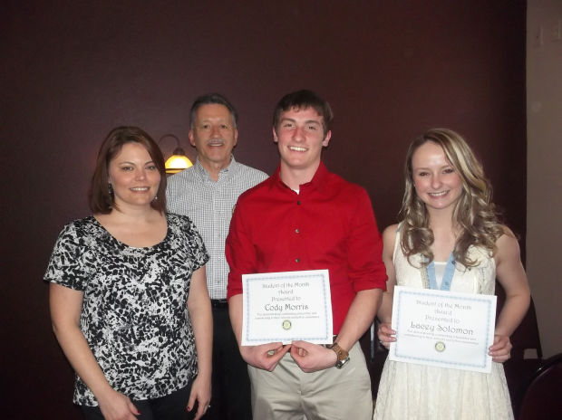 Names in the News: Rotary recognizes Morris, Solomon