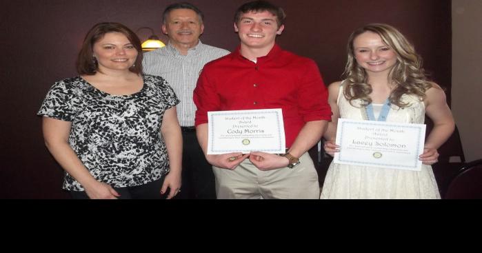 Names in the News: Rotary recognizes Morris, Solomon