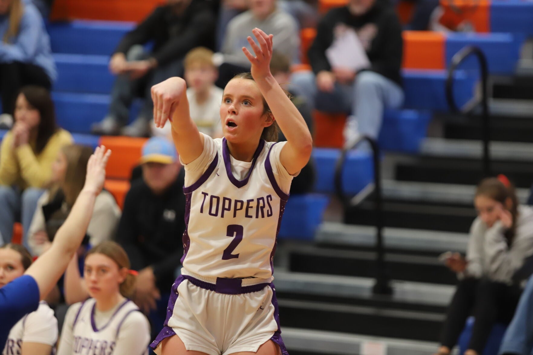 Mt. Pulaski, Cumberland girls basketball in sectional final