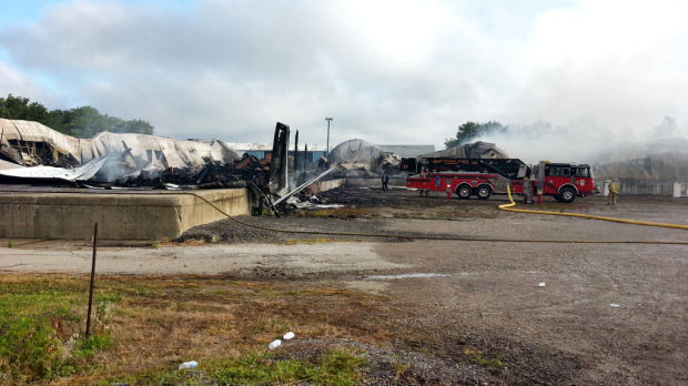 Fire destroys Mattoon businesses; DeWitt Avenue closed | Local | jg-tc.com