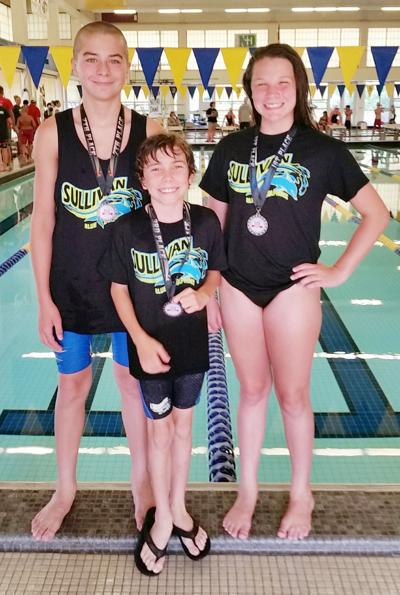 Sullivan Blue Dolphins compete at region meet