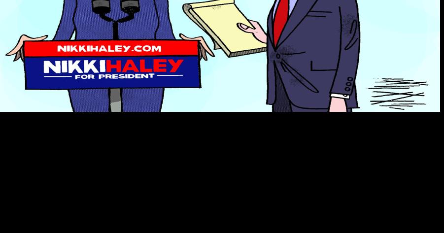The 12 best political cartoons about Nikki Haley's long-shot ...