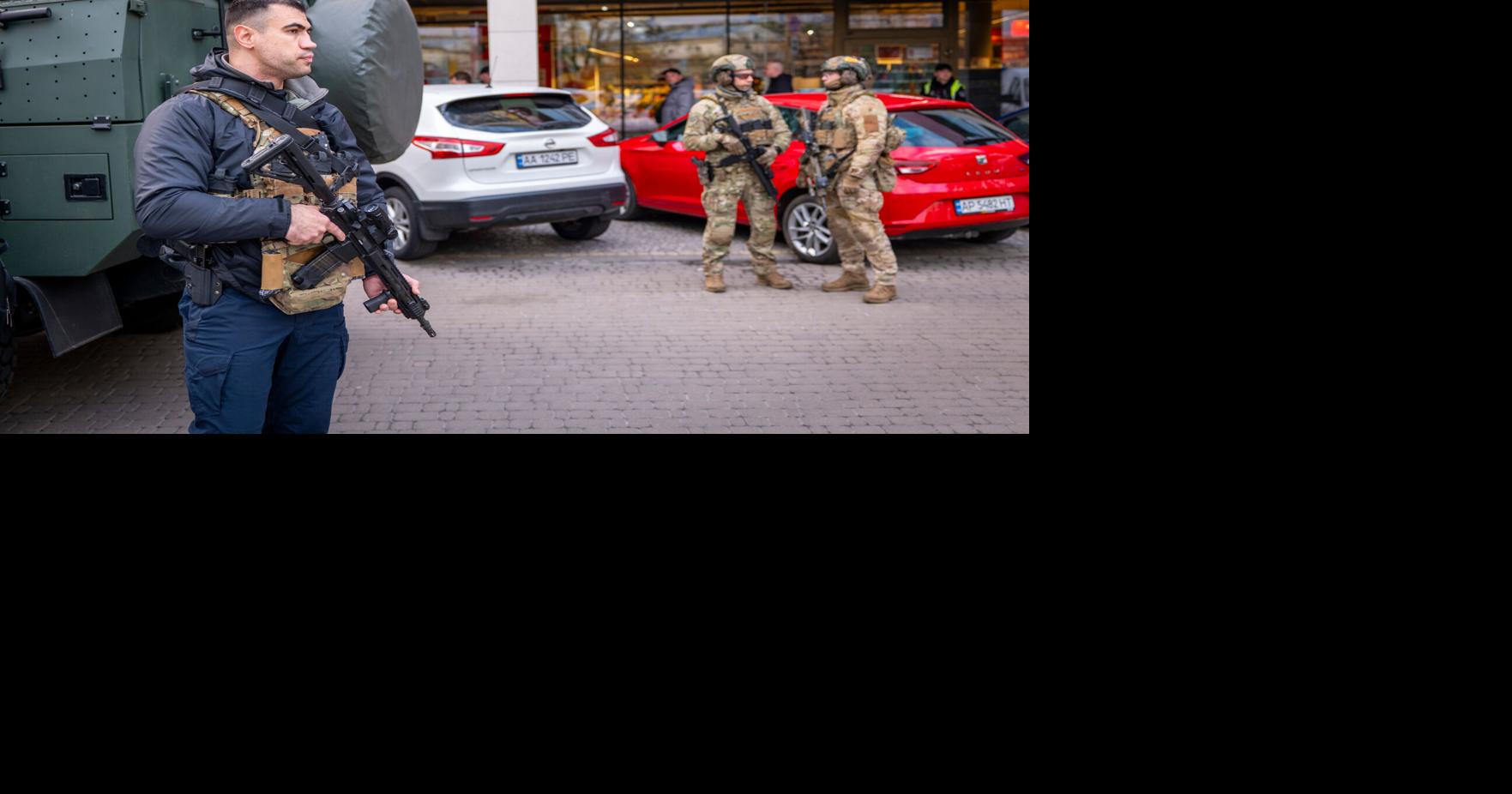 A mass shooting in Ukraine's capital leaves 6 dead before police shot ...