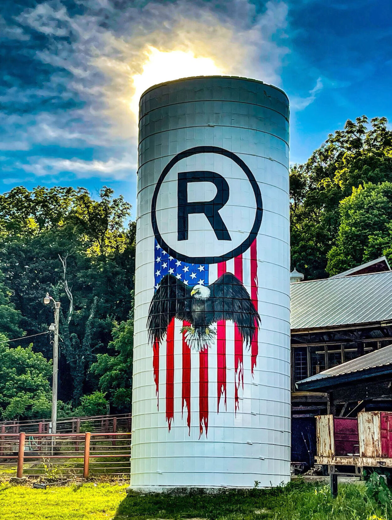 Marta Churchwell: Seasoned muralist Sandra Pemberton creating mural on ...