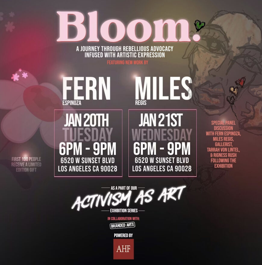 Bloom: Celebrating AHF’s Activism Through Augmented Reality and Art ...